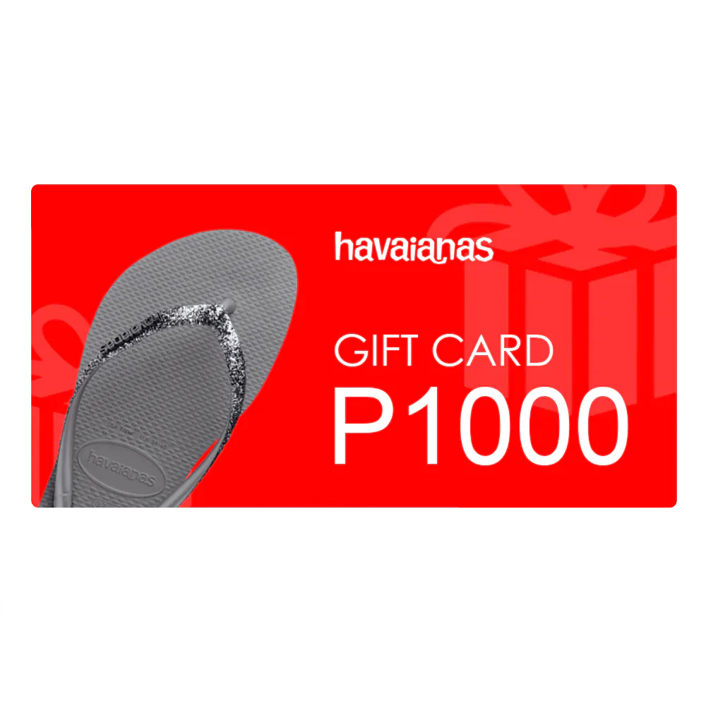 Gift Card P1000 – Havaianas Philippines